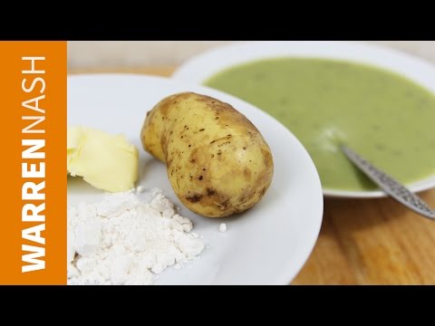 How to thicken Soup - 2 methods in 60 seconds - Cooking Tips by Warren Nash