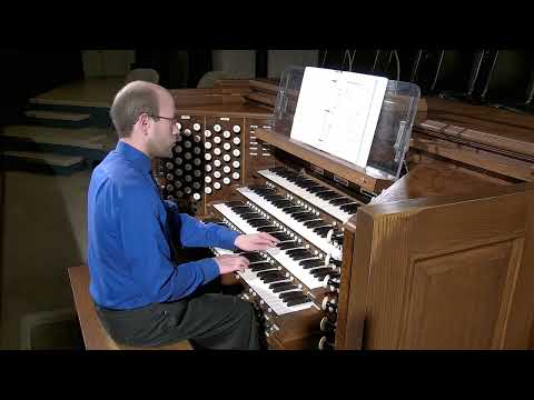 Communion Meditation No. 1 by Dr. Patrick Brill, played by organist Michael Petrosh.