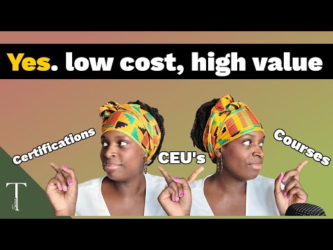 Where Can I Find LOW COST, HIGH VALUE Courses, Certs, CEU's and more...For Healthcare Providers?