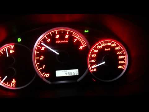 Subaru Impreza WRX 2010 - 0-100 Run (Stock)
