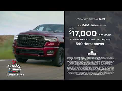 Employee Pricing Plus | Franklin Chrysler Dodge Jeep Ram