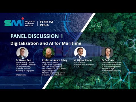SMI Forum 2024: Panel Discussion on Digitalisation and Artificial Intelligence for Maritime