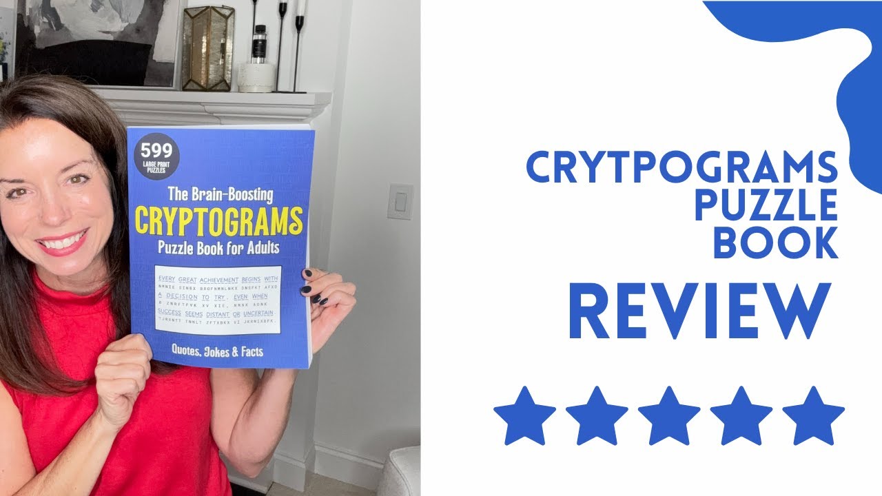 Brain-Boosting Fun with 599 Large Print Cryptograms