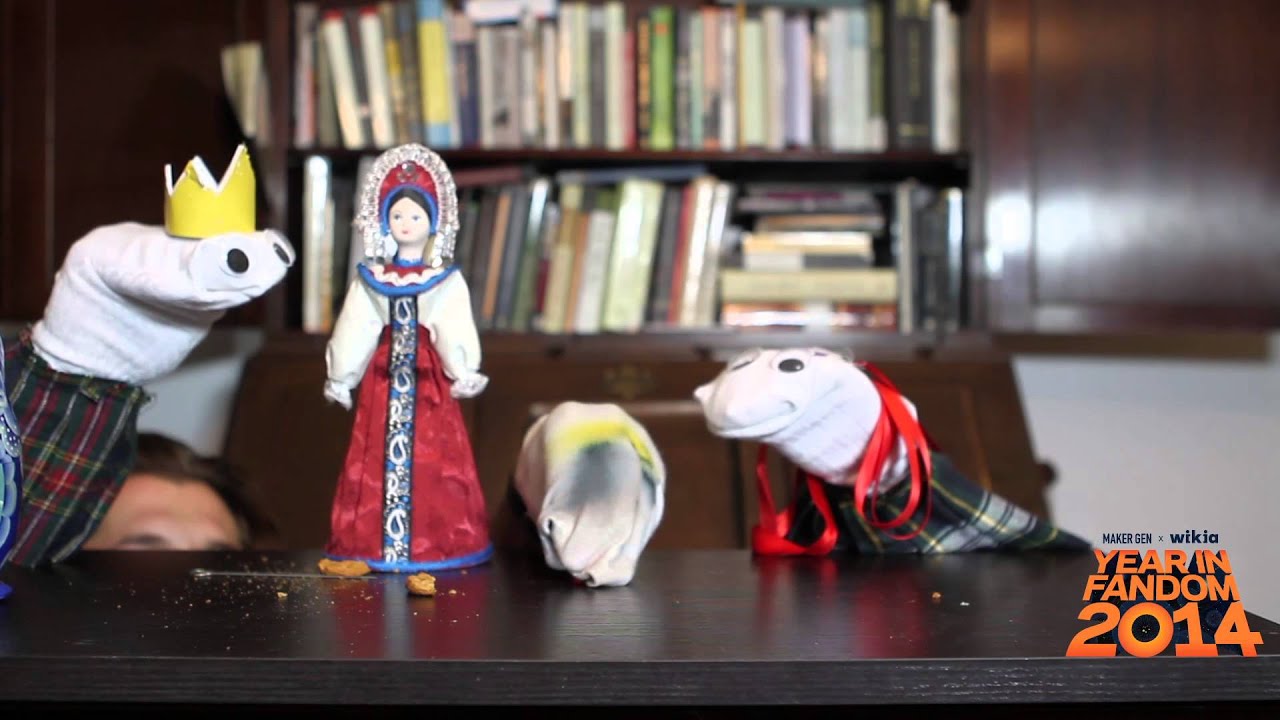 The Sock Puppet Purple Wedding - The Year in Fandom
