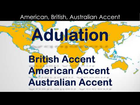 Adulation - How to Pronounce Adulation in British Accent, Australian Accent and American Accent