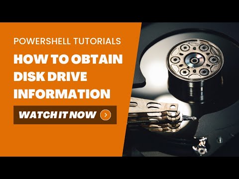 How to Obtain Disk Drive Information using Powershell – Tech Solutions