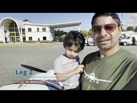Flying to #Disney World! Atlanta to Orlando in Grumman Tiger - Orlando Trip Part 1