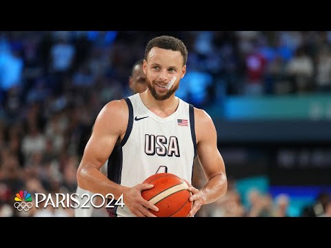 Steph Curry EXPLODES at the best time to lead Team USA's comeback vs. Serbia | Paris Olympics