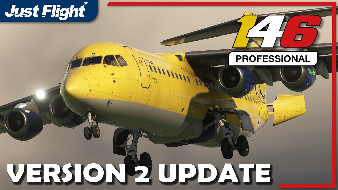RELEASED! Just Flight Bae146 "the Little Jumbojet" April 29th - Page ...