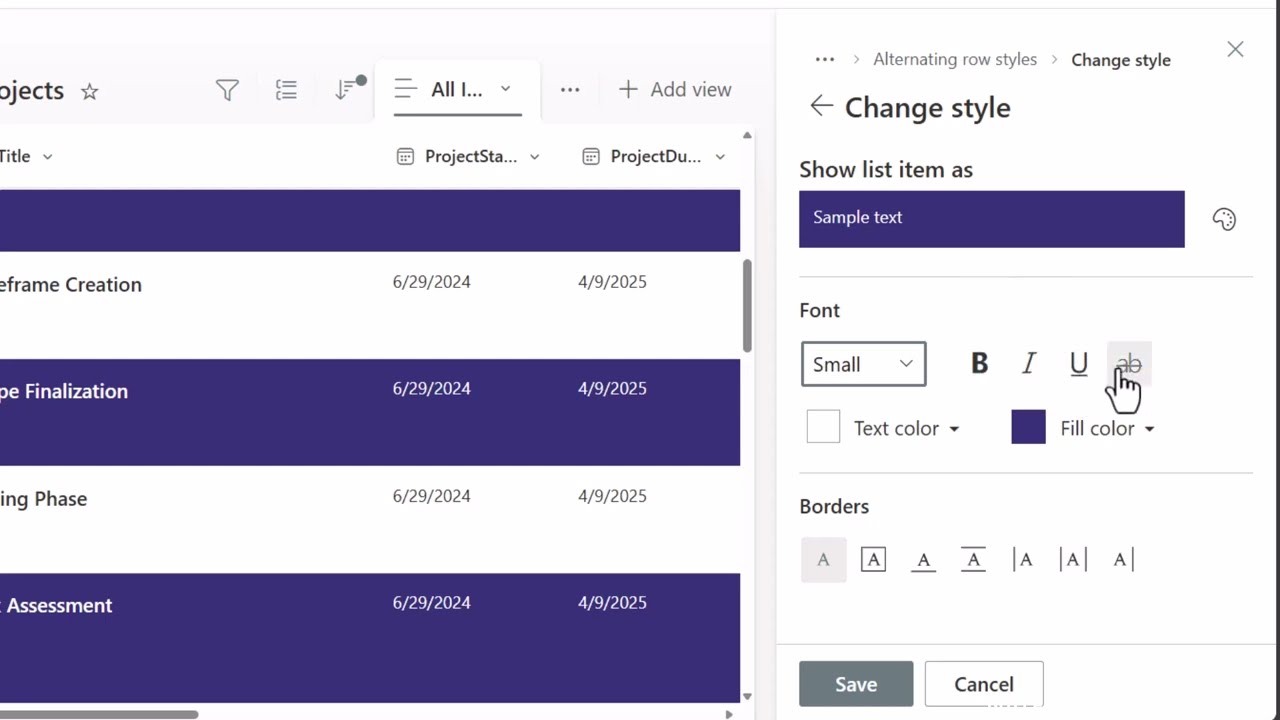 SharePoint Tips: Alternating Row Colors for Enhanced List Vie...