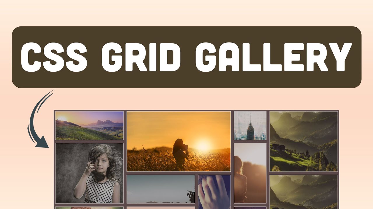 Responsive Css Gallery Using Grid - Day 25