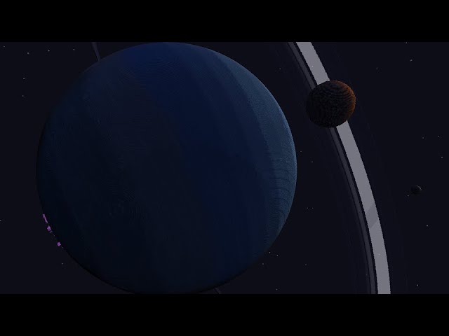 [Uranus] - 1:50,724 Scale Model Map Minecraft Map