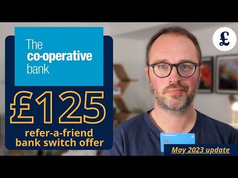 Co-operative Bank £125 refer a friend bank switch offer (May 2023)