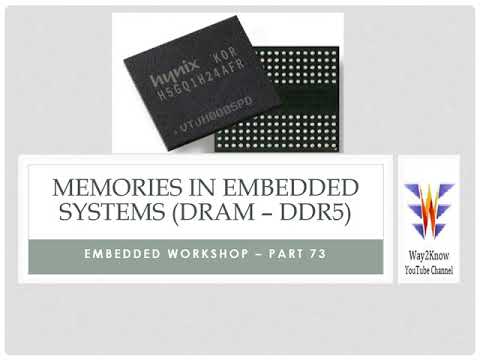 DDR5 RAM || DDR5 memory module || DDR2 vs DDR3 vs DDR4 vs DDR5 || Embedded Workshop Part - 73