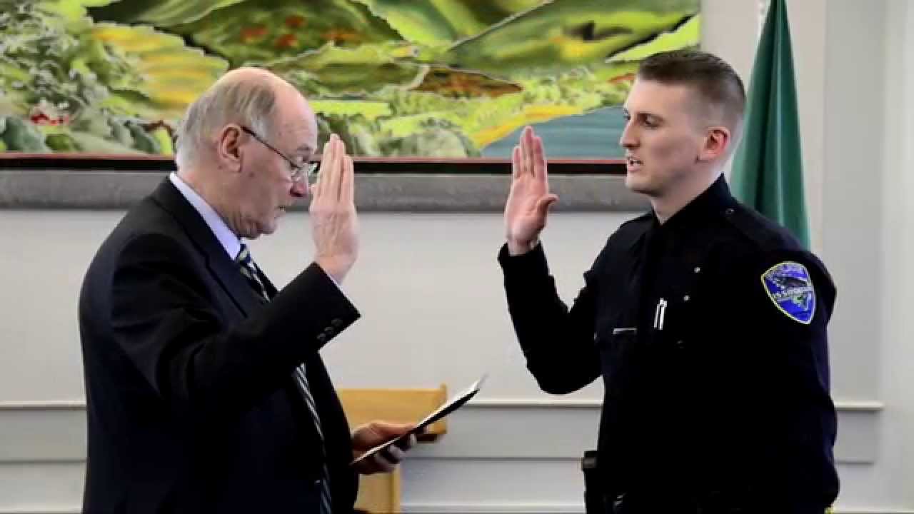Oath of Office: Police Welcome New Officers