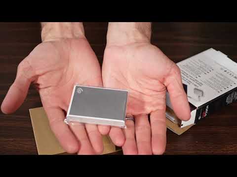 Seagate One Touch SSD SUPER COMPACT Review / Unboxing STKG1000401