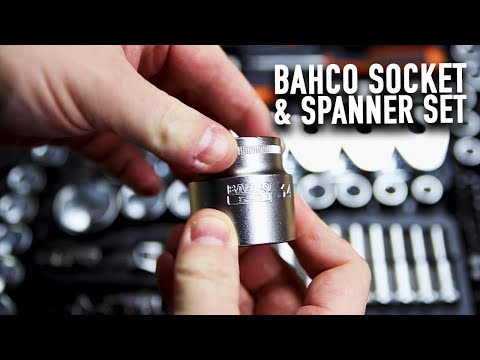 Bahco S138 138pce 1/4", 3/8" & 1/2" Square Drive Spanner Socket Set
