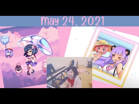 [2021/05/24] pom pom & summertime! | genshin & chill | valo and leeg | toast takeover | michael ends