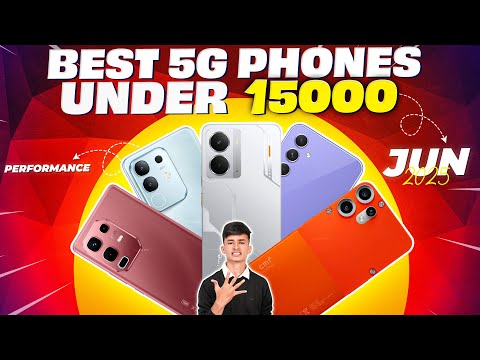 Top 5 Best 5G Phones Under ₹15,000 (June 2025) 🔥 Camera, Gaming, All-rounder!