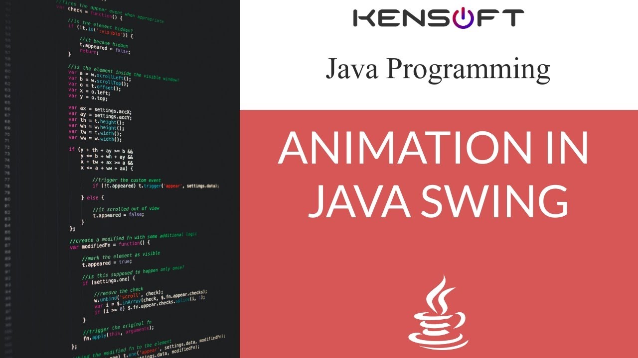 Java Tutorial: Animation in Java Swing