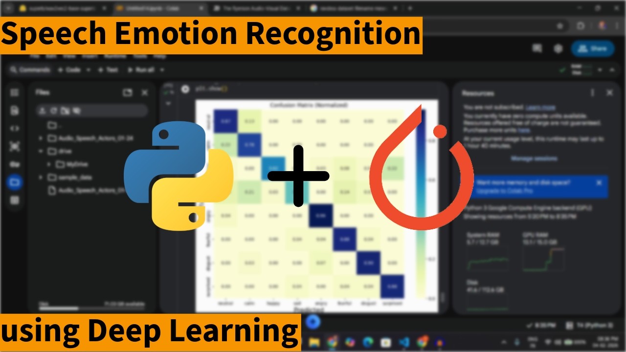 Speech Learning Recognition using Deep Learning | Python | Wav2Vec2 | Transformers