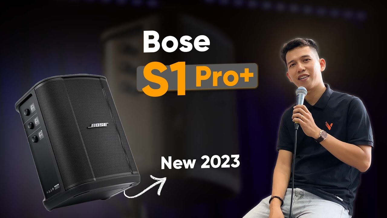Loa Bose S1 Pro+ Plus, Bluetooth 5.0, Karaoke Di Động | Chính hãng