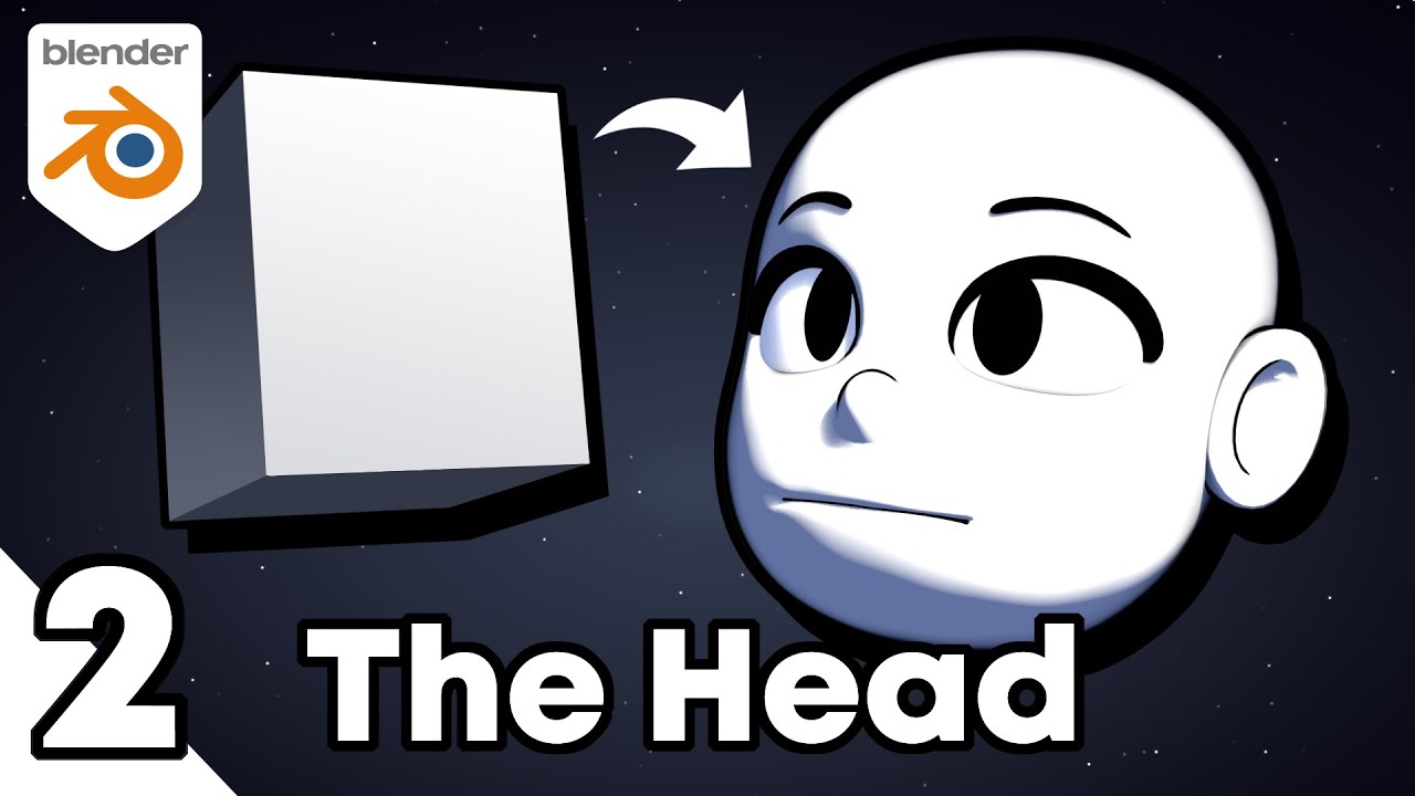 Character Modelling in Blender for Beginners - Building the Head