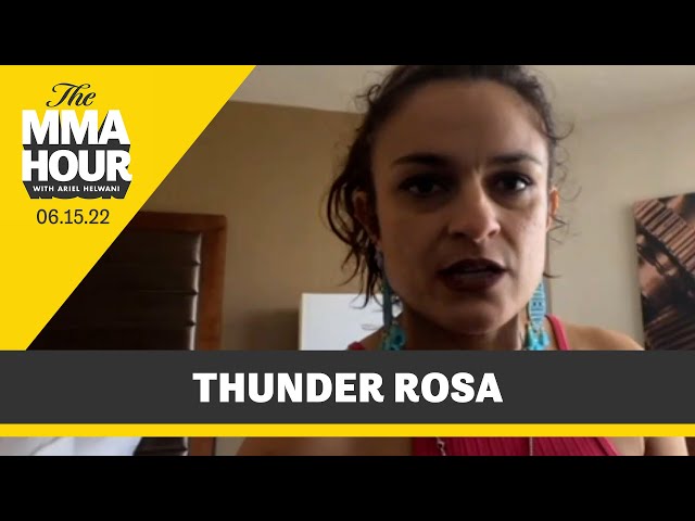 Thunder Rosa wants another MMA fight