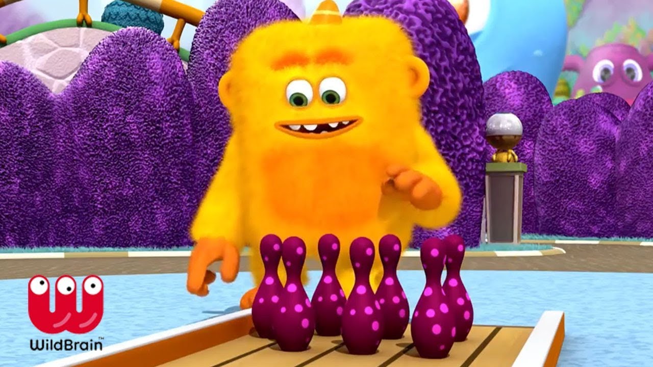 Monster Math Squad | Count the Bowling Pins | Learning Numbers Series