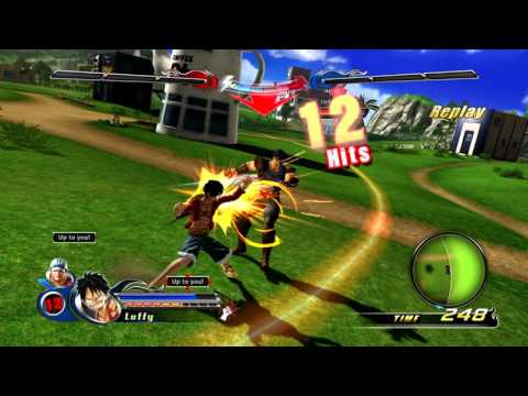 J-Stars Victory Vs. + (PS3) Online Replay 43 (Luffy 5)
