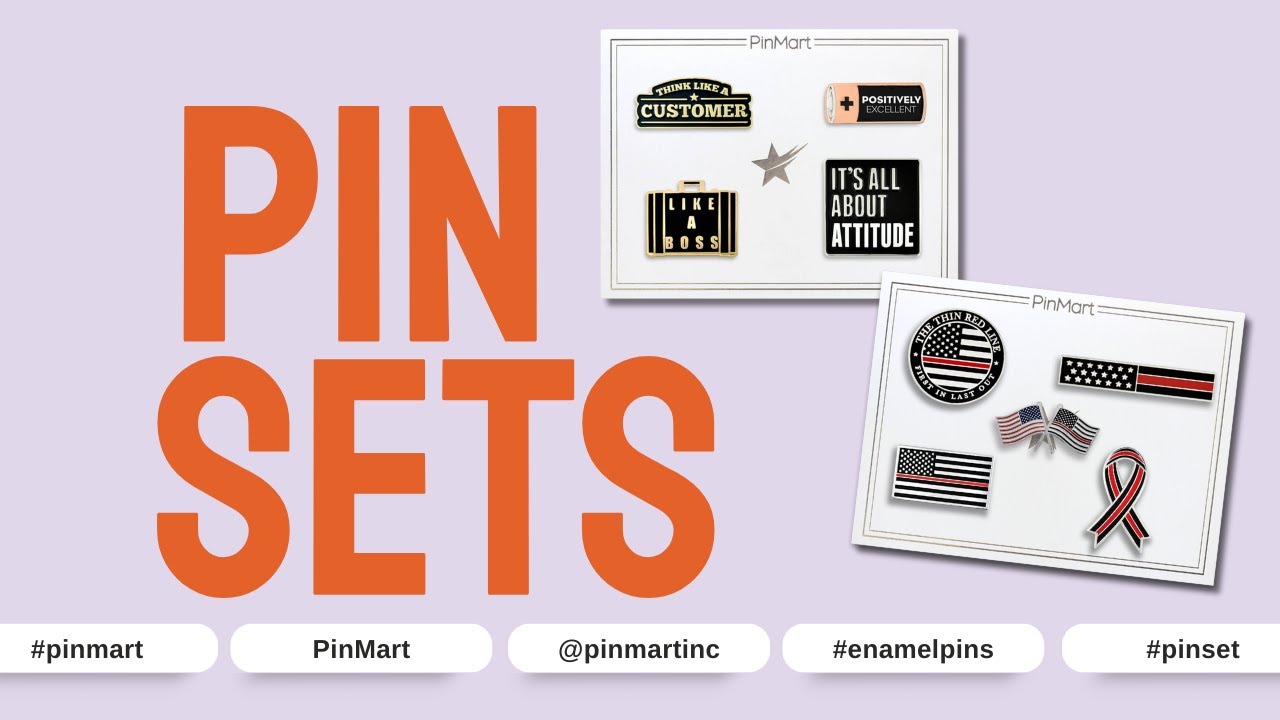 Enamel Pin Sets By PinMart