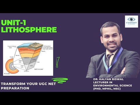 Lithosphere Video Lecture - Crash Course for UGC NET Environmental Sciences