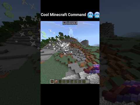 Cool Minecraft Command 😎😎😎 #minecraft