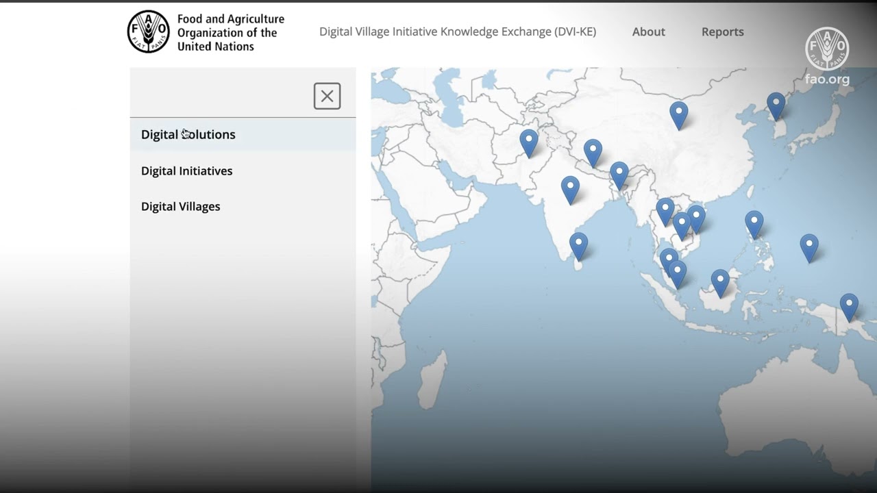 Digital Village Initiative Knowledge Exchange Platform Tutorial video