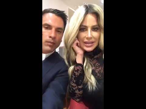 Kim Zolciak Biermann - Latest FB Live -  Hanging with the CEO's