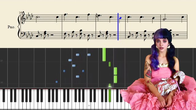 Melanie Martinez - Cry Baby - Piano Tutorial + Sheets