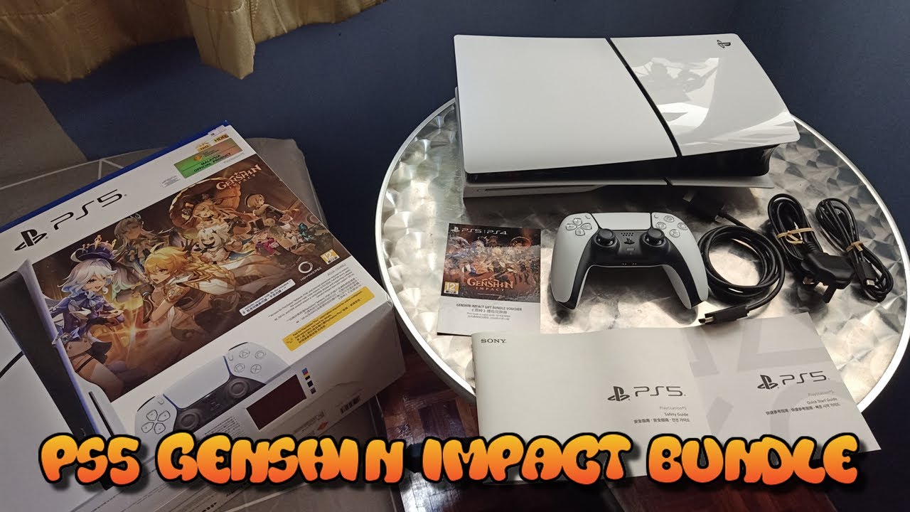 Máy chơi game Sony Playstation 5 (PS5) Slim Standard Genshin Impact ...