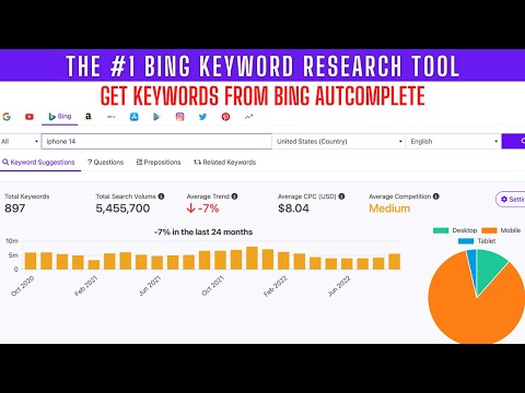 Bing Keyword Research: The RIGHT Way To Find Ranking Keywords 🚀 #bing