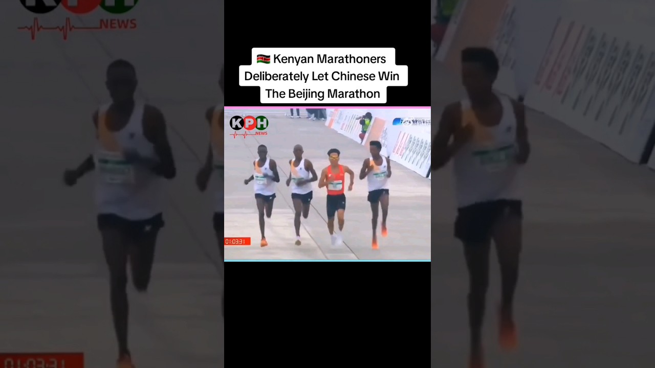 Kenyan Marathoners Deliberately Let Chinese Win The Beijing Marathon