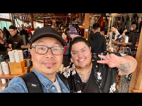 Barista Gives Me A Tour Of Starbucks Reserve Roastery | Capitol Hill - Seattle, WA