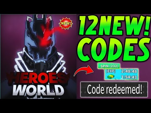 UPD!✅HEROES WORLD ROBLOX CODES 2025 - HEROES WORLD CODES 2025
