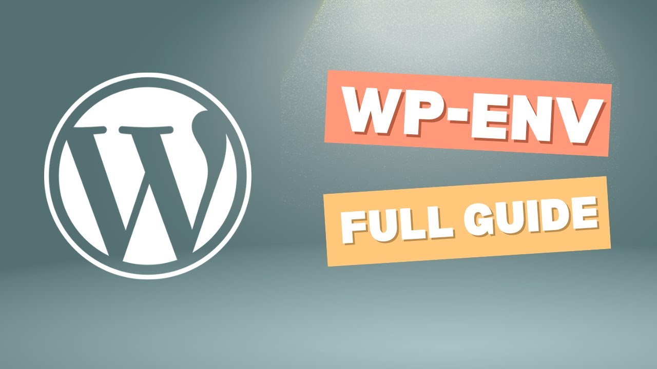 How to setup a WordPress development website with wp-env and docker