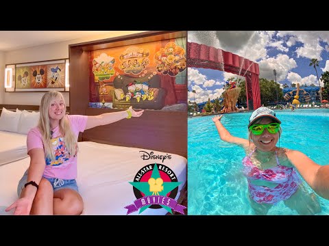 SOLO STAY at Disney's All Star Movies Resort! Fantasia Pool, Preferred Room, Food Court & Tour!