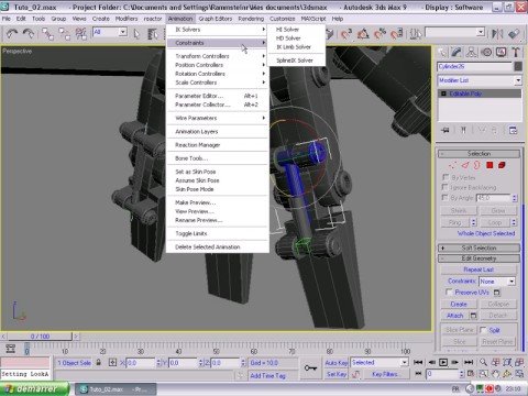 modeliser un robot timelapse | Video about 3D robots