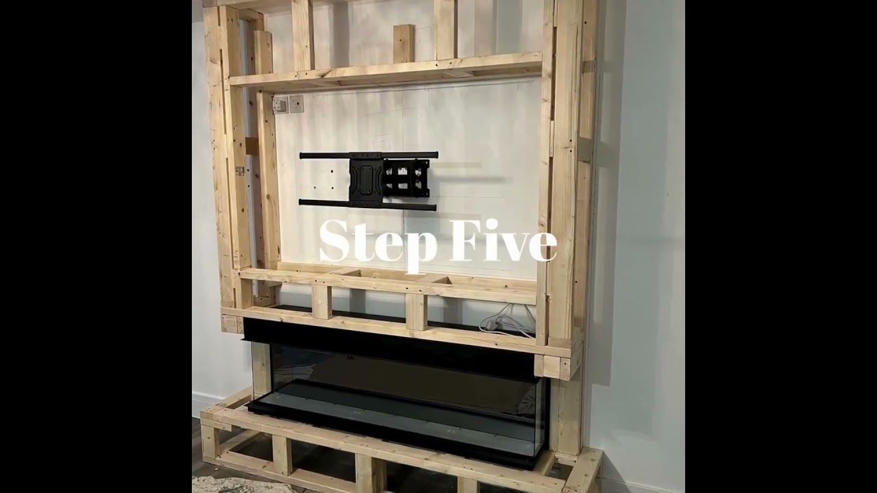 Step-by-Step Guide: Build a Stunning Media Wall with the Rosedale Fireplace