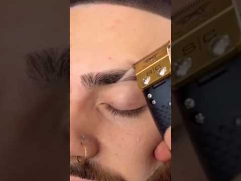 Eyebrow Cut For Trimmer | eyebrow cut slits mens #eyebrow #skincare #adi