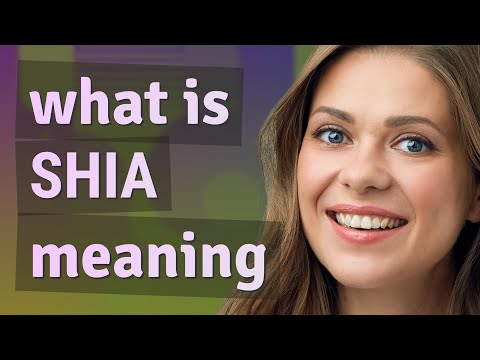 Shia | meaning of Shia