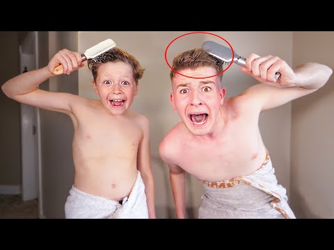Copying What LITTLE BROTHER Does For 24 HOURS!!!