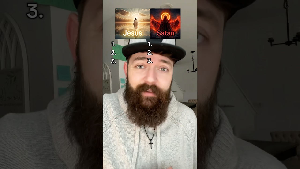 Jesus VS Satan? #christian #jesus #quiz #christian #jesusisking #jesuschrist
