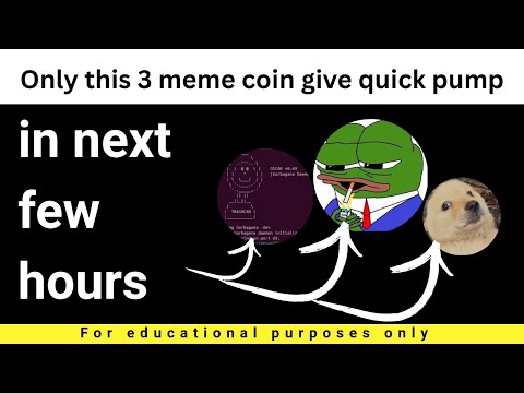 Top 3 meme coin for next 12 hrs only | Analysis by FNC
